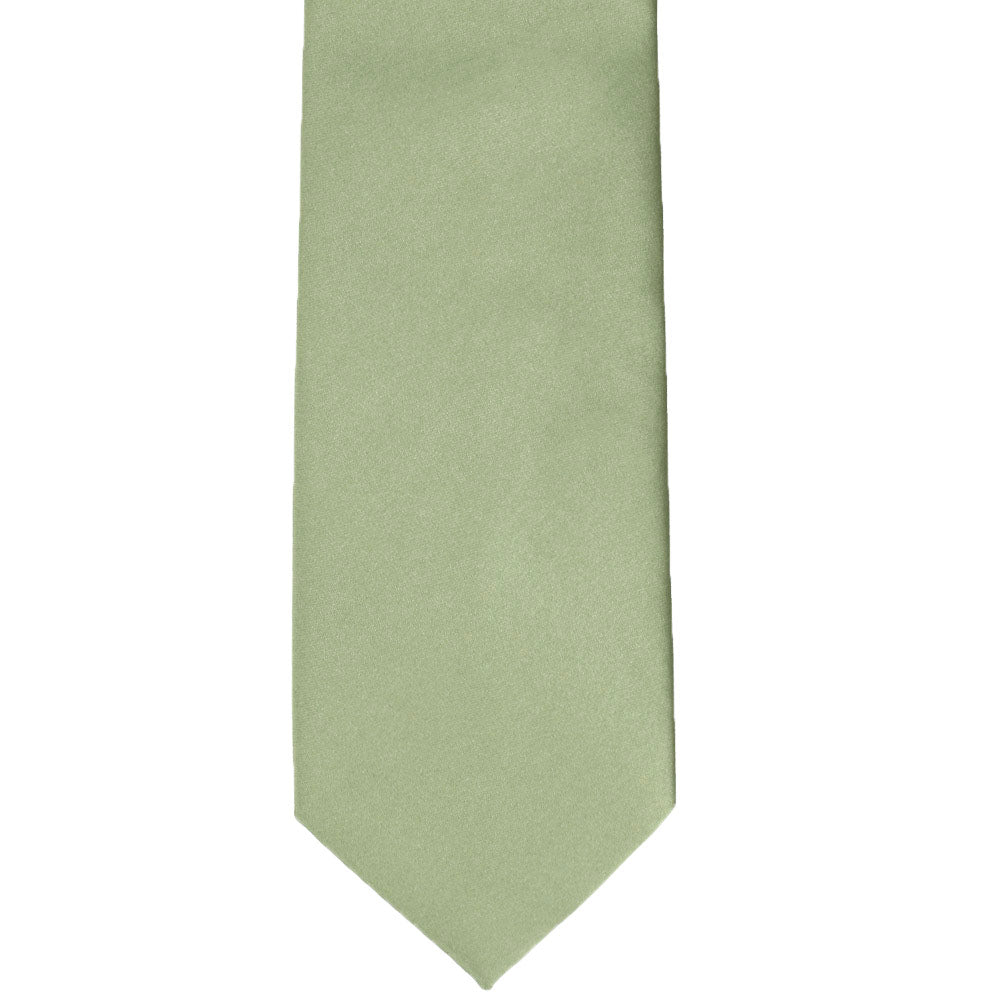 Sage Premium Solid Color Necktie | Shop at TieMart – TieMart, Inc.