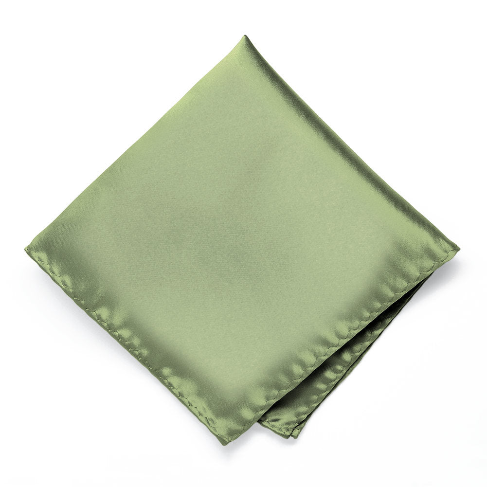 Sage Green Premium Pocket Square | Shop at TieMart – TieMart, Inc.