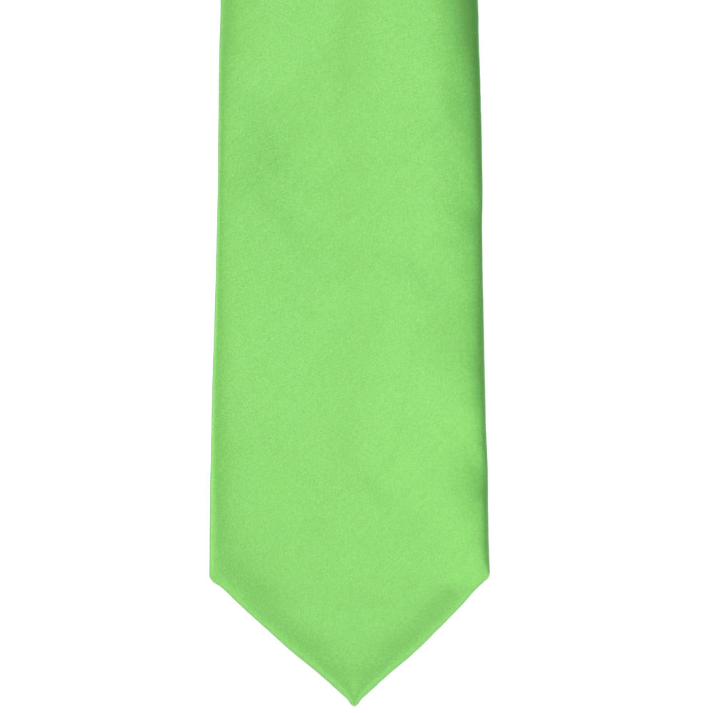 Spring Green Solid Color Necktie | Shop at TieMart – TieMart, Inc.