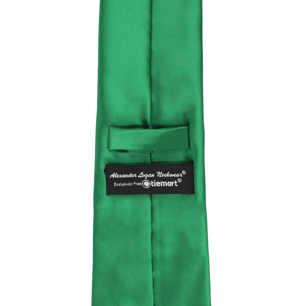 Kelly Green Solid Color Necktie | Shop at TieMart – TieMart, Inc.