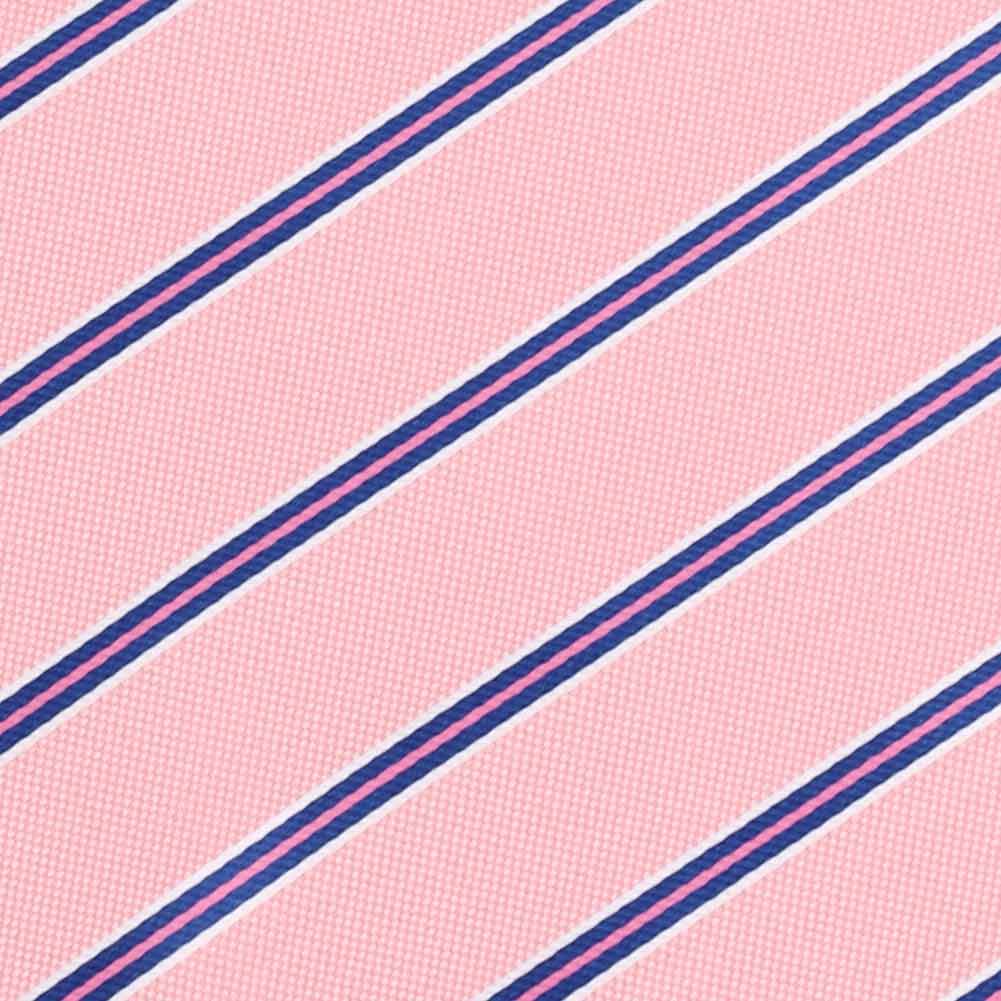 Vintage Pink Striped Diamond Tip Bow Tie | Shop at TieMart – TieMart, Inc.